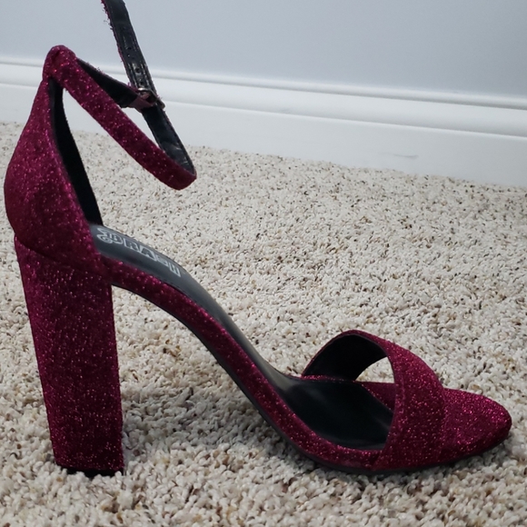 Brash | Shoes | New Pink Sparkly Heels | Poshmark
